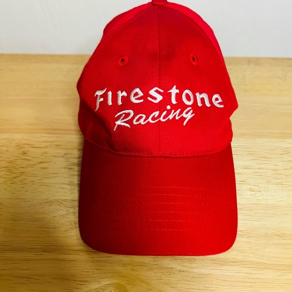 Firestone Racing | Accessories | Vintage 99s Red Firestone Racing Hat ...